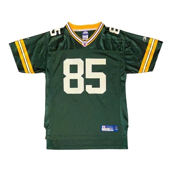 NFL | Shirts & Tops | Nfl Reebok Green Bay Packers Number 85 Jennings ...
